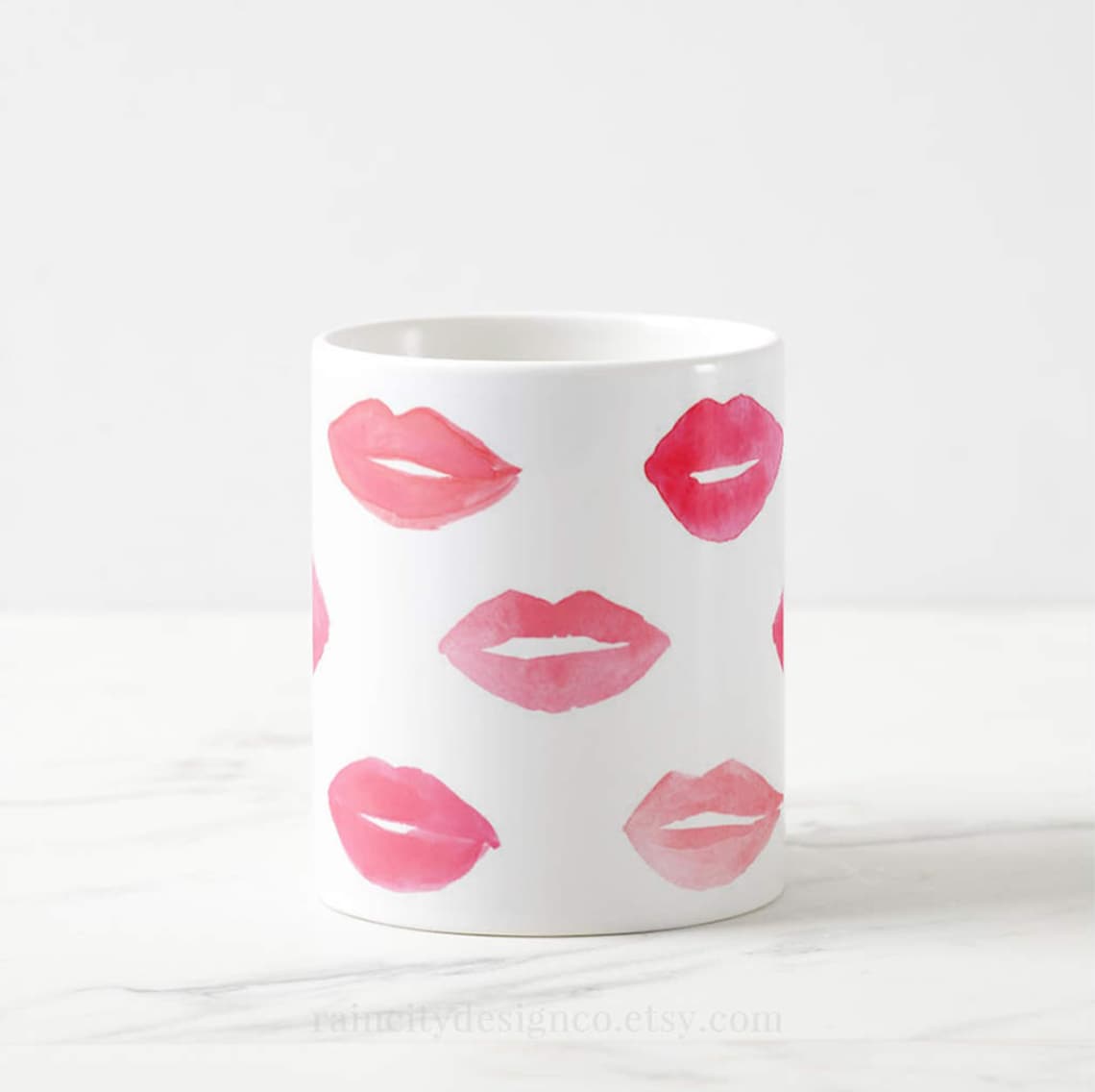 Lips Mug, Lips Coffee Mug, Eyelash Mug, Makeup Brush Cup, Lipstick Mug ...
