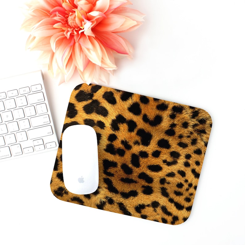 Leopard Print Jaguar Print Cheetah Print Mouse Pad Animal - Etsy