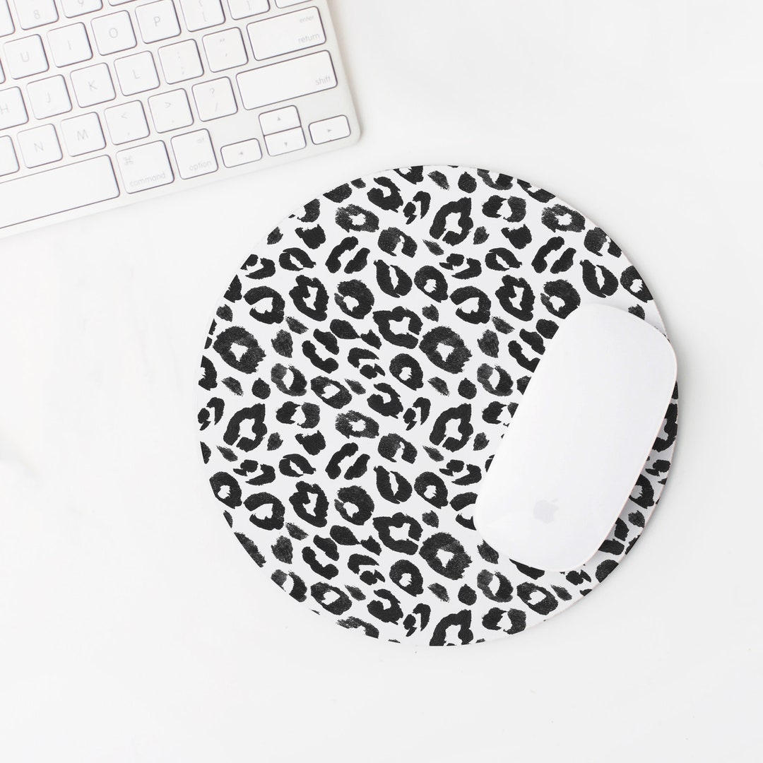 Leopard Print Mouse Pad, Animal Print, Leopard Print, Desk Accessories ...