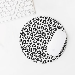 Leopard Print Mouse Pad, Animal Print, Leopard Print, Desk Accessories ...