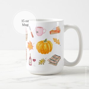 Autumn Essentials Mug, Fall Essentials, Autumn Favorites, Fall ...