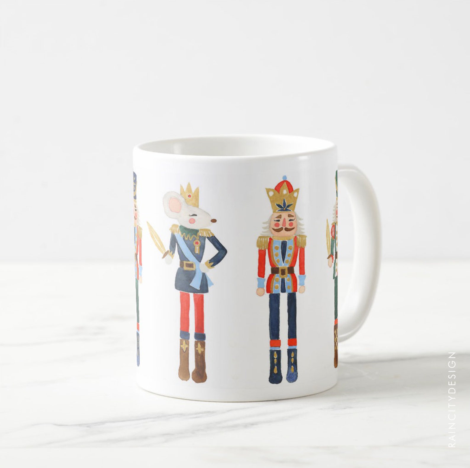 Nutcracker Mug Christmas Mug Nutcracker Ballet Mug Holiday | Etsy