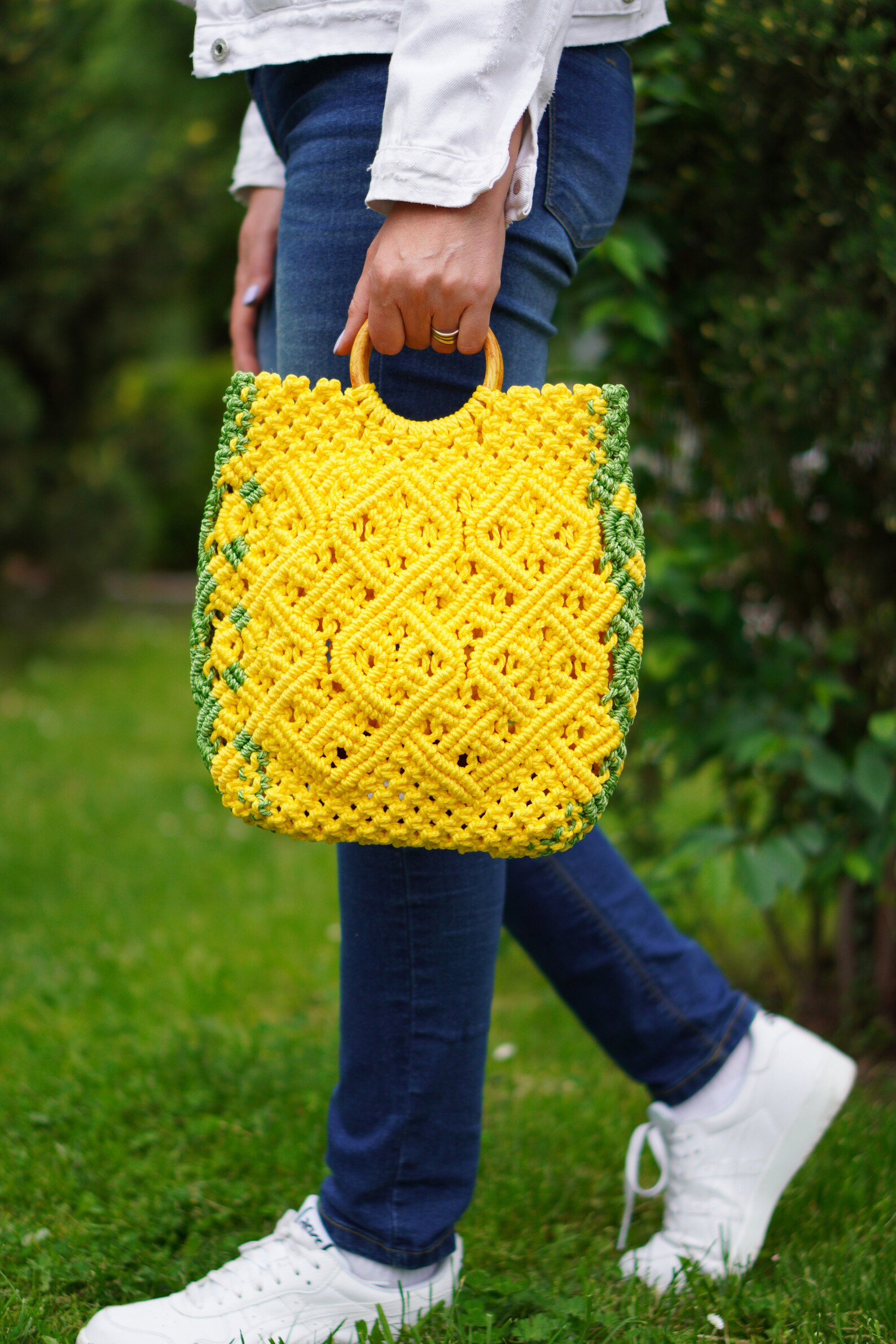 Macrame Bag Tutorial Macrame Bag Pattern Macrame Bag for - Etsy