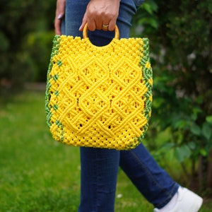 Macrame Bag Tutorial Macrame Bag Pattern Macrame Bag for Beginners ...