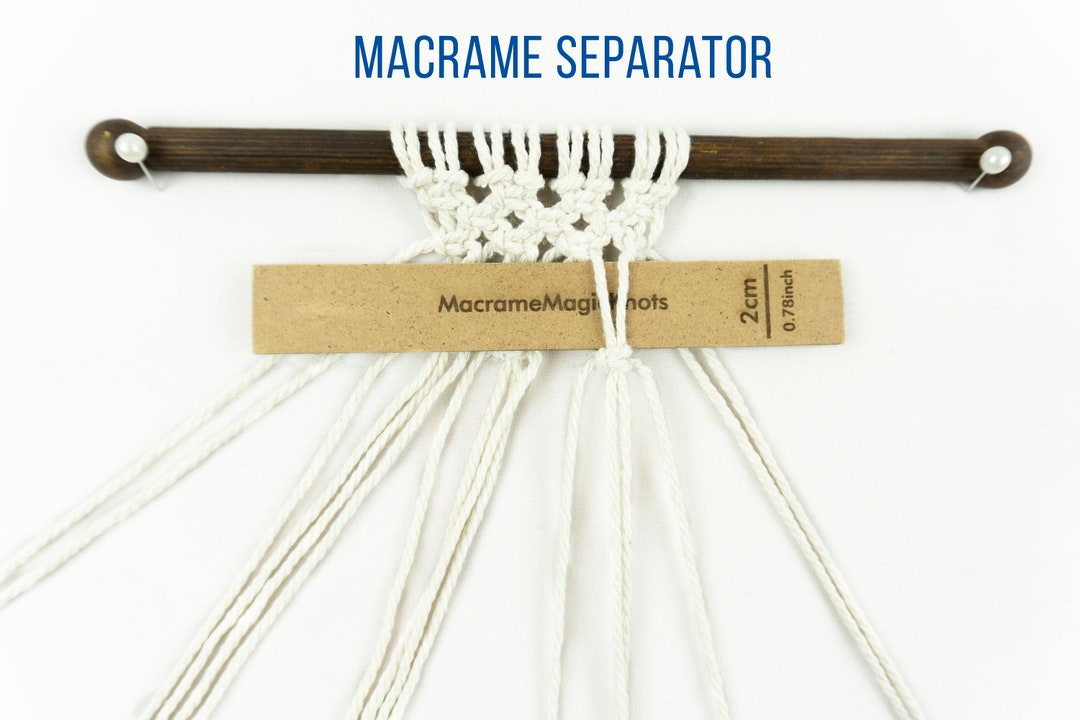 Macrame Separator Modern Macrame Tool Macrame Wall Hanging Tool Macrame ...