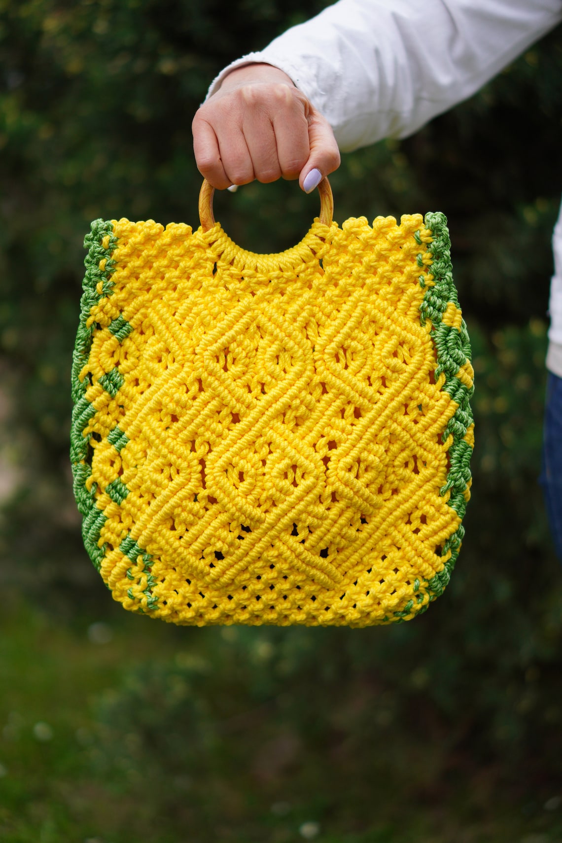 Macrame Bag Tutorial Macrame Bag Pattern Macrame Bag for - Etsy