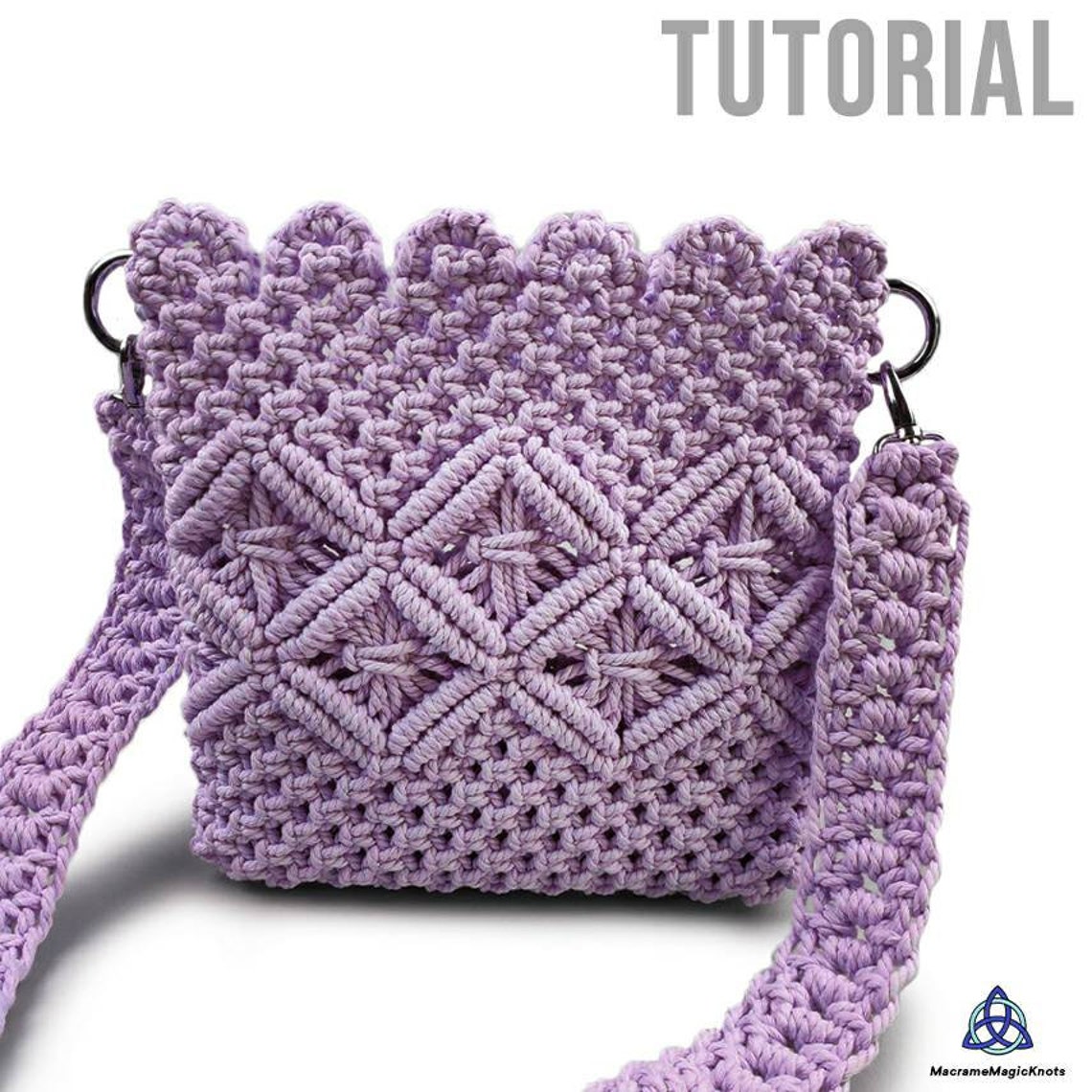 NEW Macrame Bag Tutorial Macrame Bag Pattern Macrame Bag - Etsy