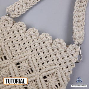 NEW Macrame Bag Tutorial Macrame Bag Pattern Macrame Bag - Etsy