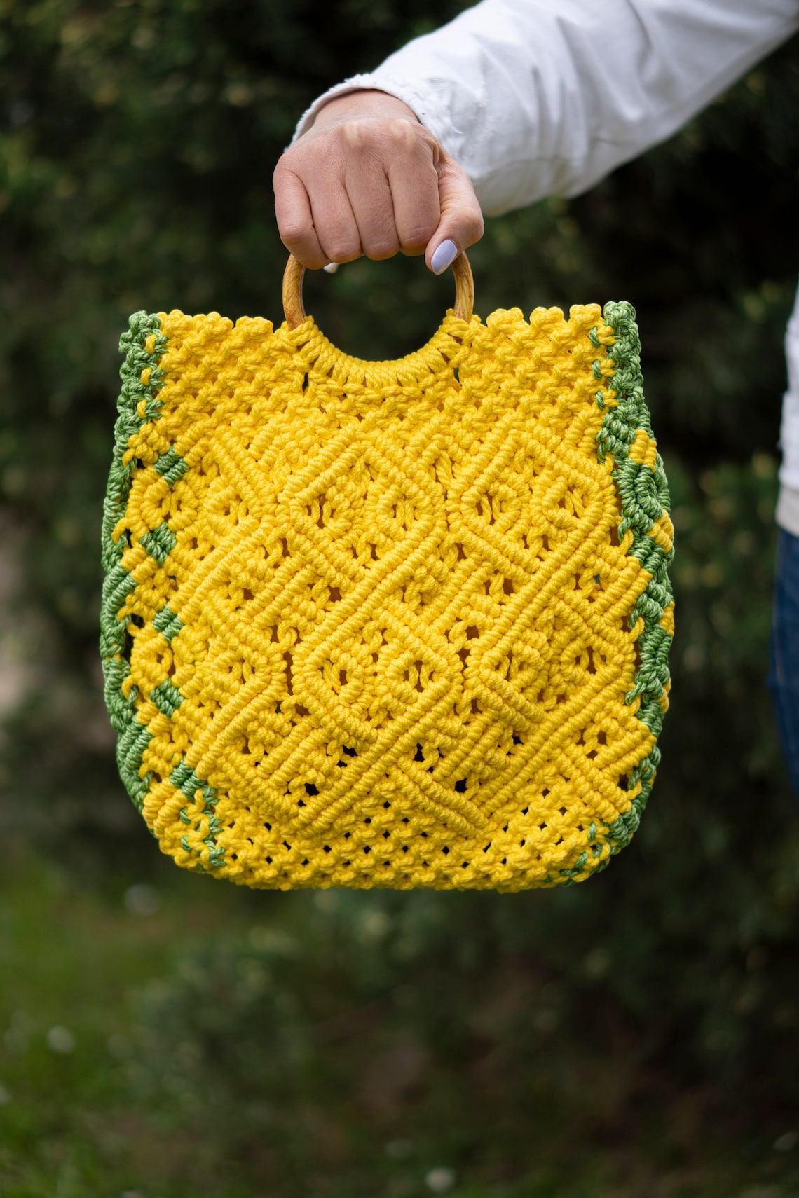 Macrame Bag Tutorial Macrame Bag Pattern Macrame Bag for - Etsy