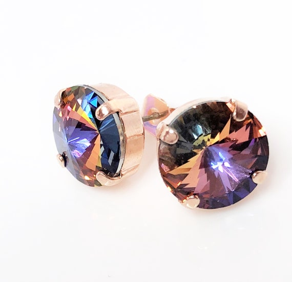 Austrian crystal stud earrings store