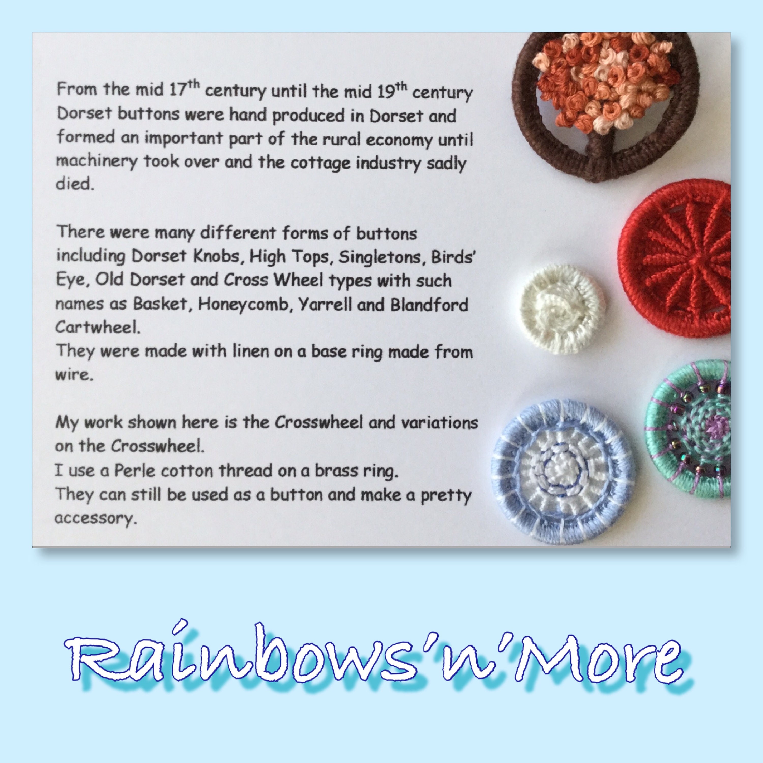 Angel and Dorset Button Bag Charm in Orange | Etsy