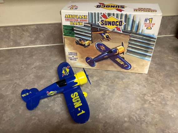 An Authentic Sunoco Travel Air Model R mystery Ship Airplane - Etsy