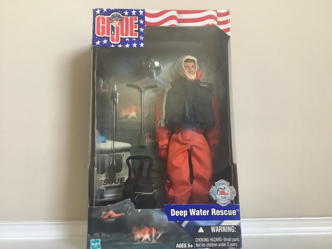 Vtg New! G I Joe Action Figure Deep Water Rescue With Equipment List ...
