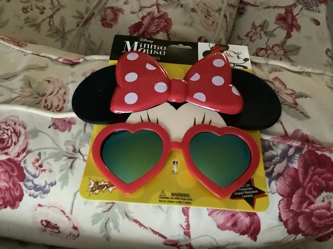 VTG New Disney Minnie Mouse Shades 100% UV Protection Impact Resistant ...