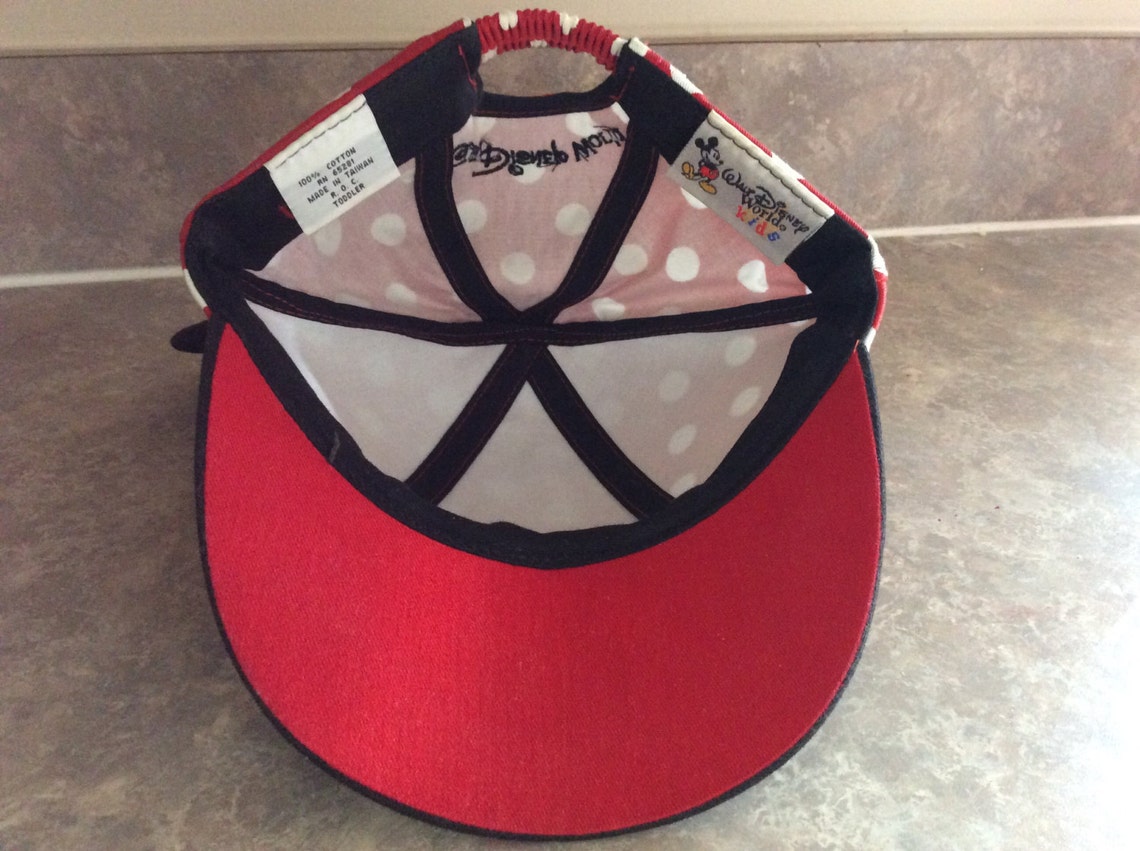 Magnificent Minnie Mouse Cap for Toddlers Walt Disney World. - Etsy