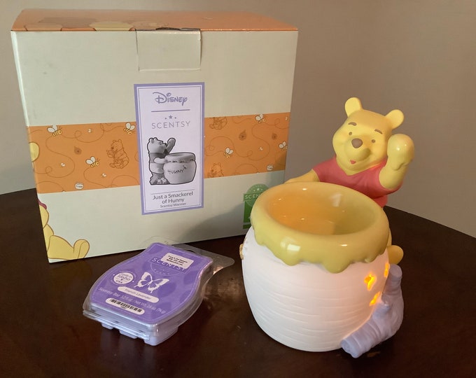Vtg New! Disney Winnie the Pooh Scentsy Warmer With the Scent “just a ...