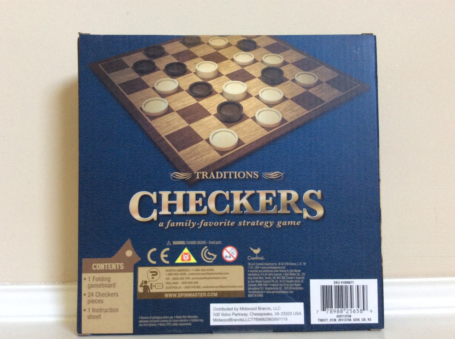 Vtg New Checkers A Family Favorite Strategy Game Traditions. - Etsy