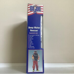 Vtg New! G I Joe Action Figure Deep Water Rescue With Equipment List ...