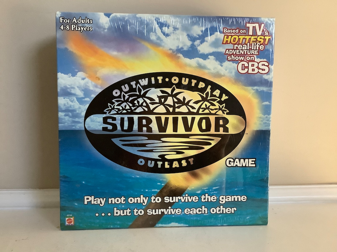 Vtg New! Survivor Game: Never Been Open. Based on Tv’s Hottest Real ...