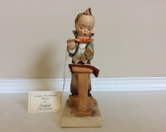 The band Leader Goebel Hummel Conductor Figurine 129 TMK3 Conductor ...