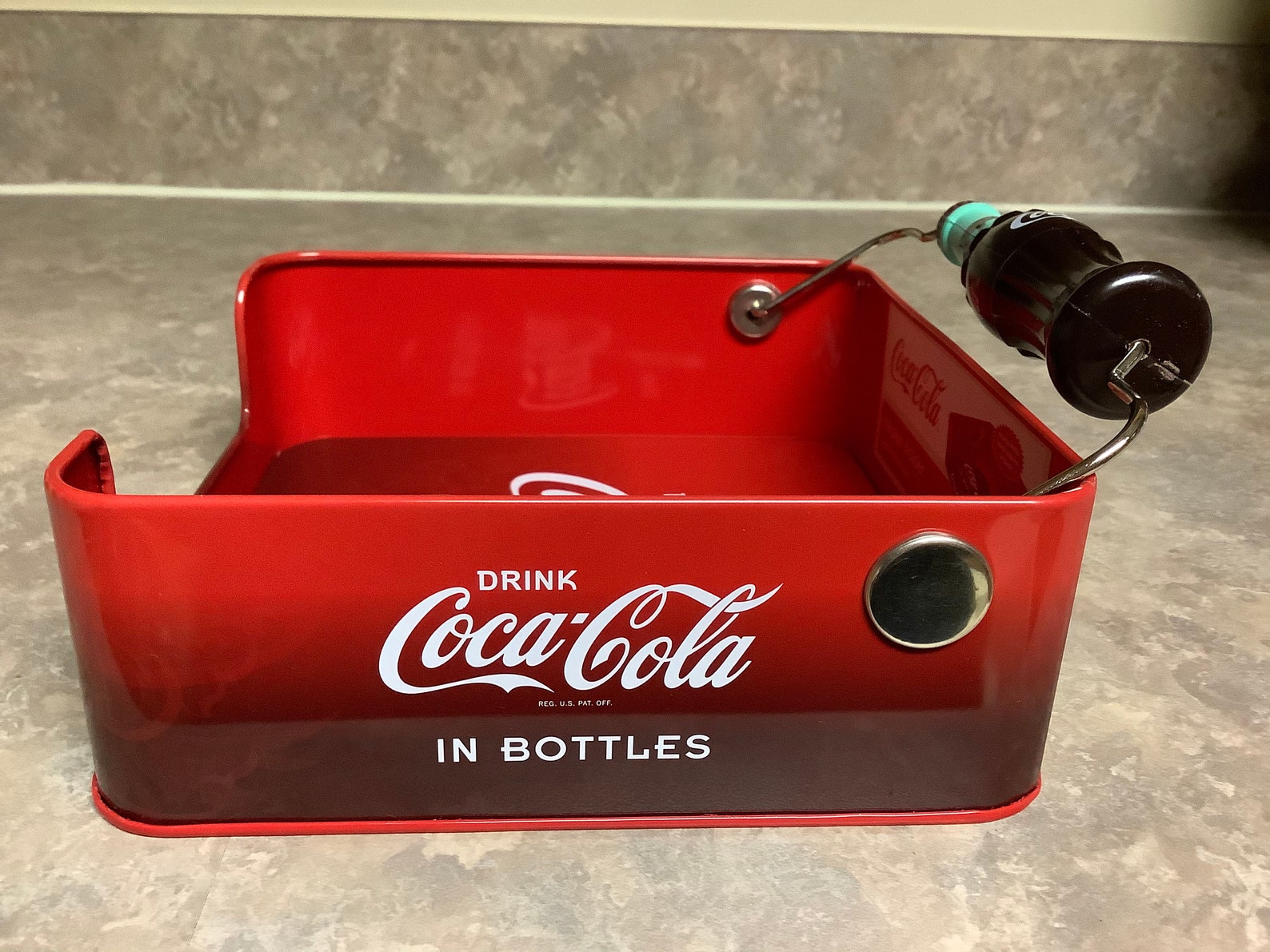 Vtg New Coca Cola Tin Napkin Holder Officially Licensed Coca - Etsy