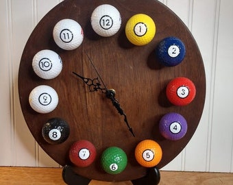 Golfer Clock - Etsy