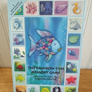 Rainbow Fish Memory Game: Based on the Books by Marcus Pfister - Etsy