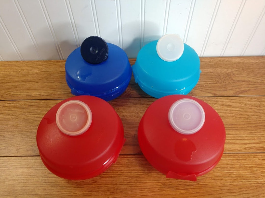 Tupperware Bagel Round Sandwich Keeper + Smidget CHOOSE ONE ...