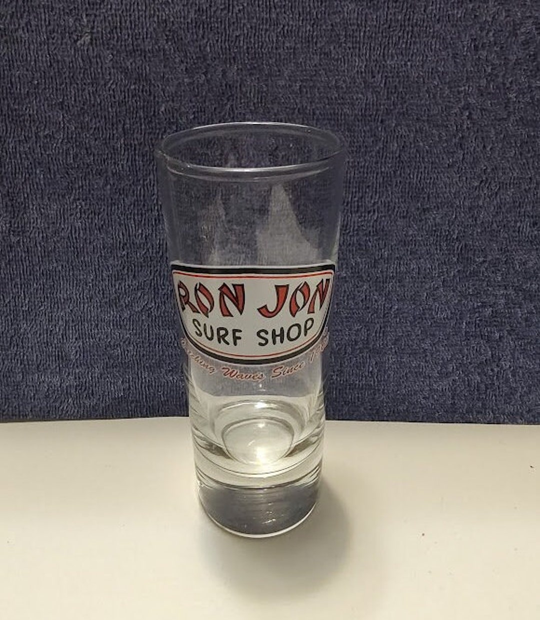 Ron Jon Surf Shop Tall Shot Glass ~ Gift Idea - Man Cave Shot Glasses ...