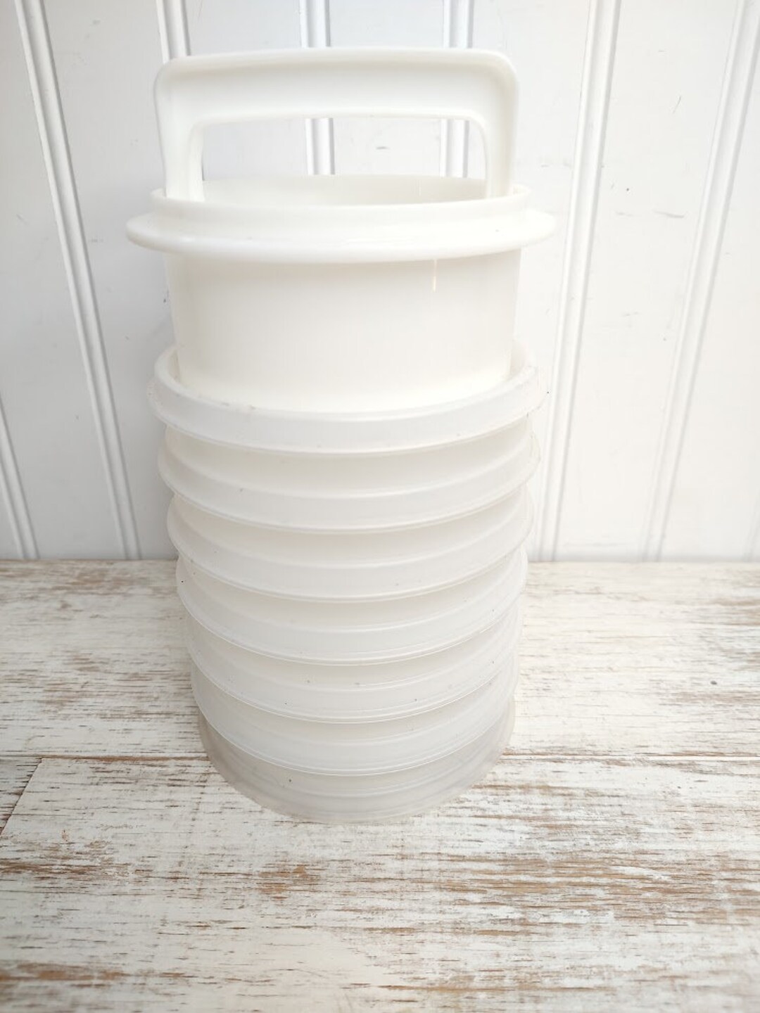 Tupperware Regular HAMBURGER PATTY Containers 882 X 5 - Etsy