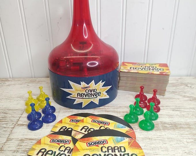 Hasbro Gaming Sorry! Talking Card Revenge Game - Etsy