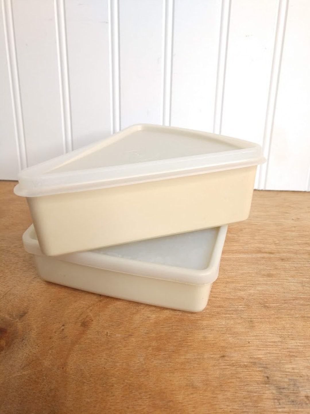 Tupperware Sandwich & Pie Containers ~ Lunch to Go ~ - Etsy
