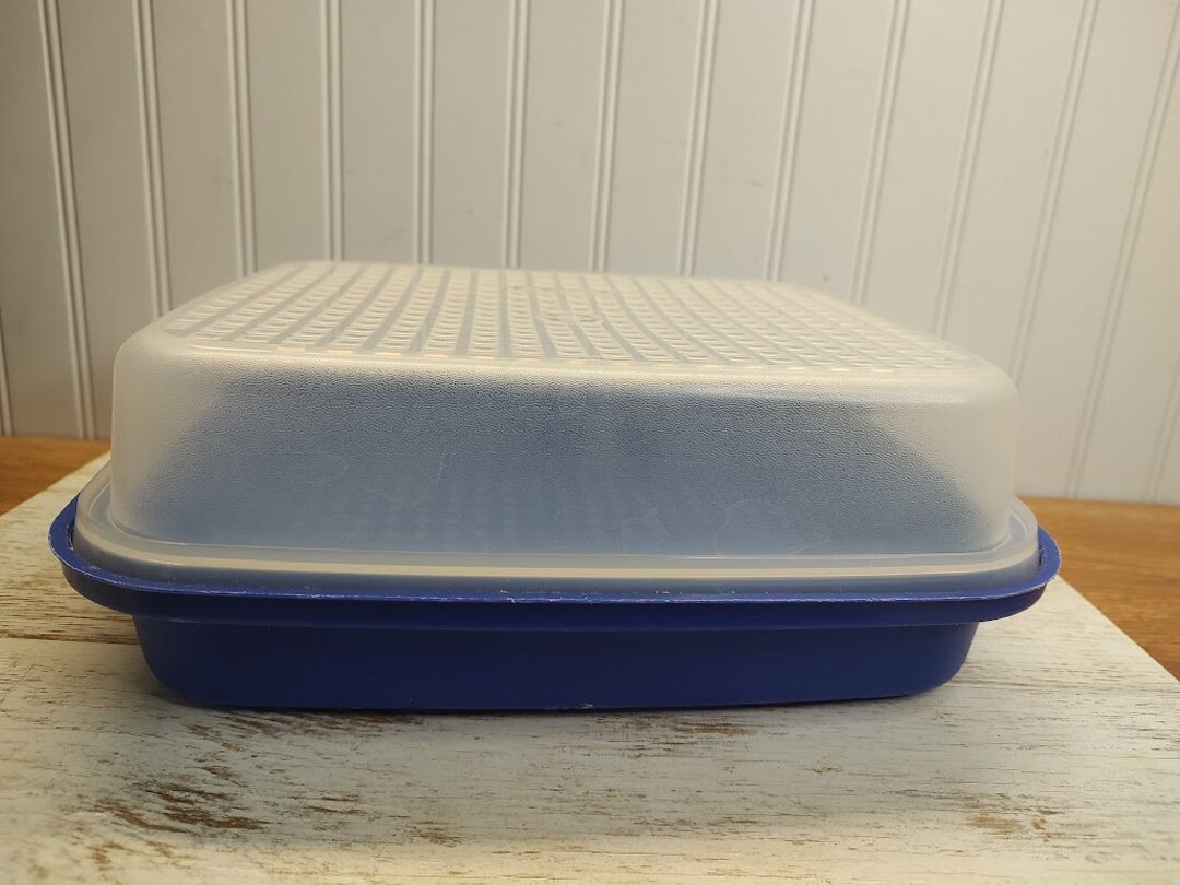Vtg TUPPERWARE Large Marinade Season Serve Storage Container 1294 ...