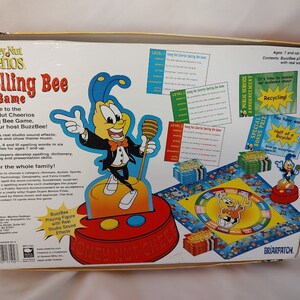 Honey Nut Cheerios Spelling Bee Board Game - Etsy