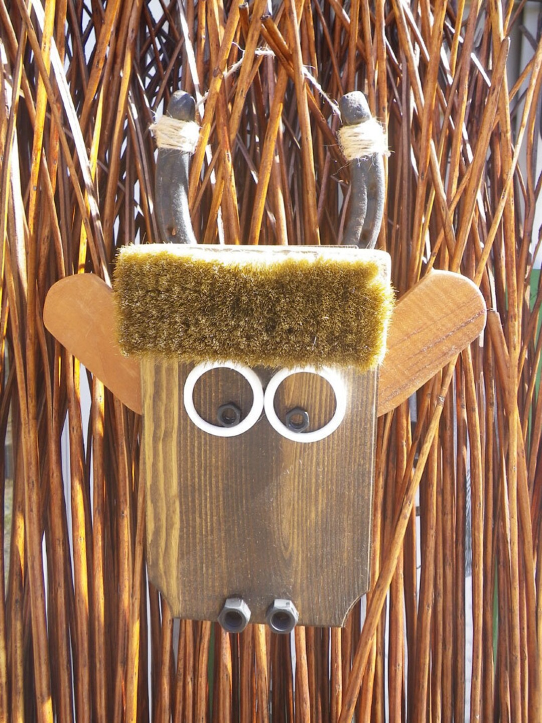 Junk Art Bull ~ Fun No Bull ~ Unique Art ~ No Bull Zone - Etsy