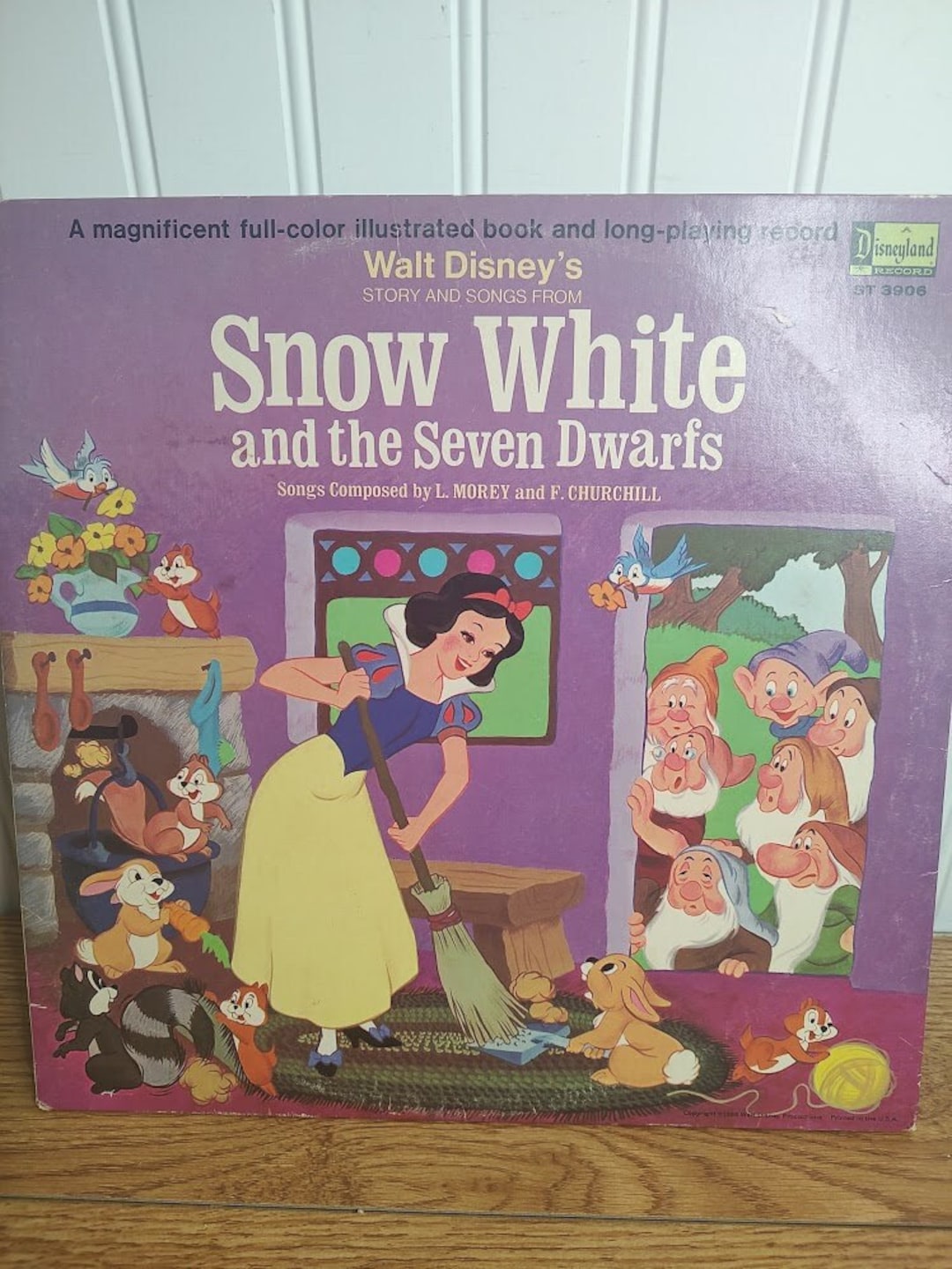 A Disneyland Snow White Record and Book ~ Walt Disney Presents the ...