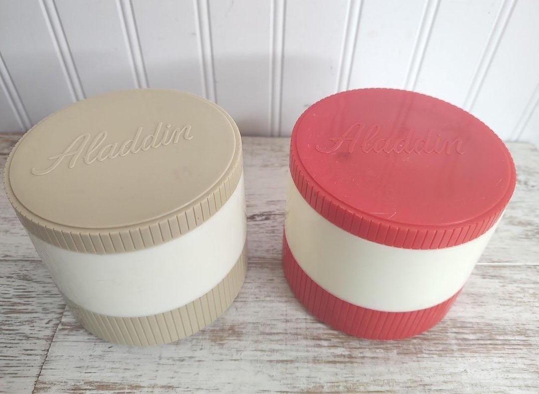 Vintage ALADDIN #7000 THERMOS Insulated Jar Food Soup Containers - Etsy