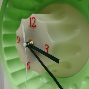 Tupperware Jello Mold Clock ~ Kitchen Clock ~ Unique Clock ~ Tupperware ...