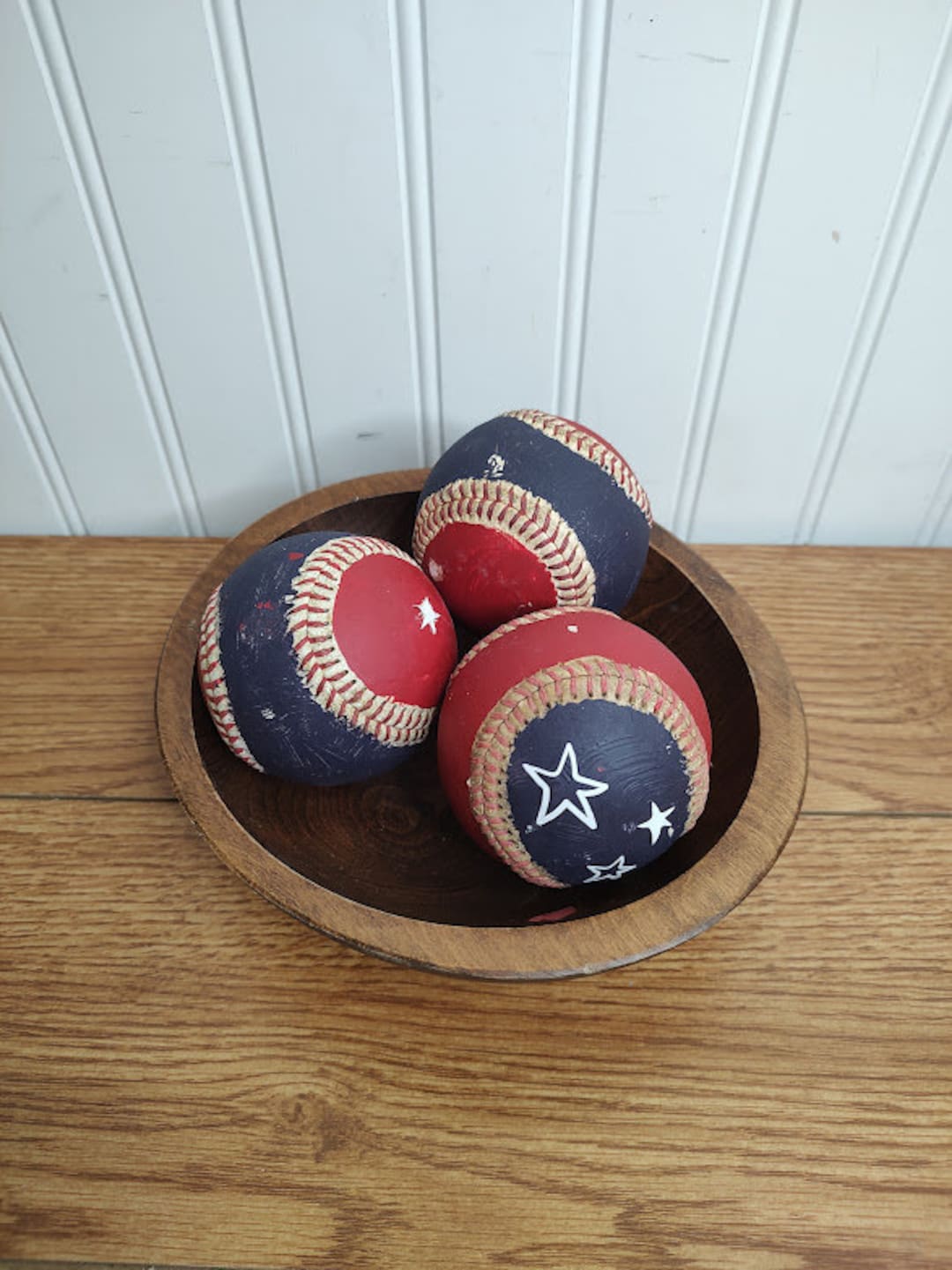 Baseball Patriotic Décor ~ EVERY DAY Celebrate USA Centerpiece ...