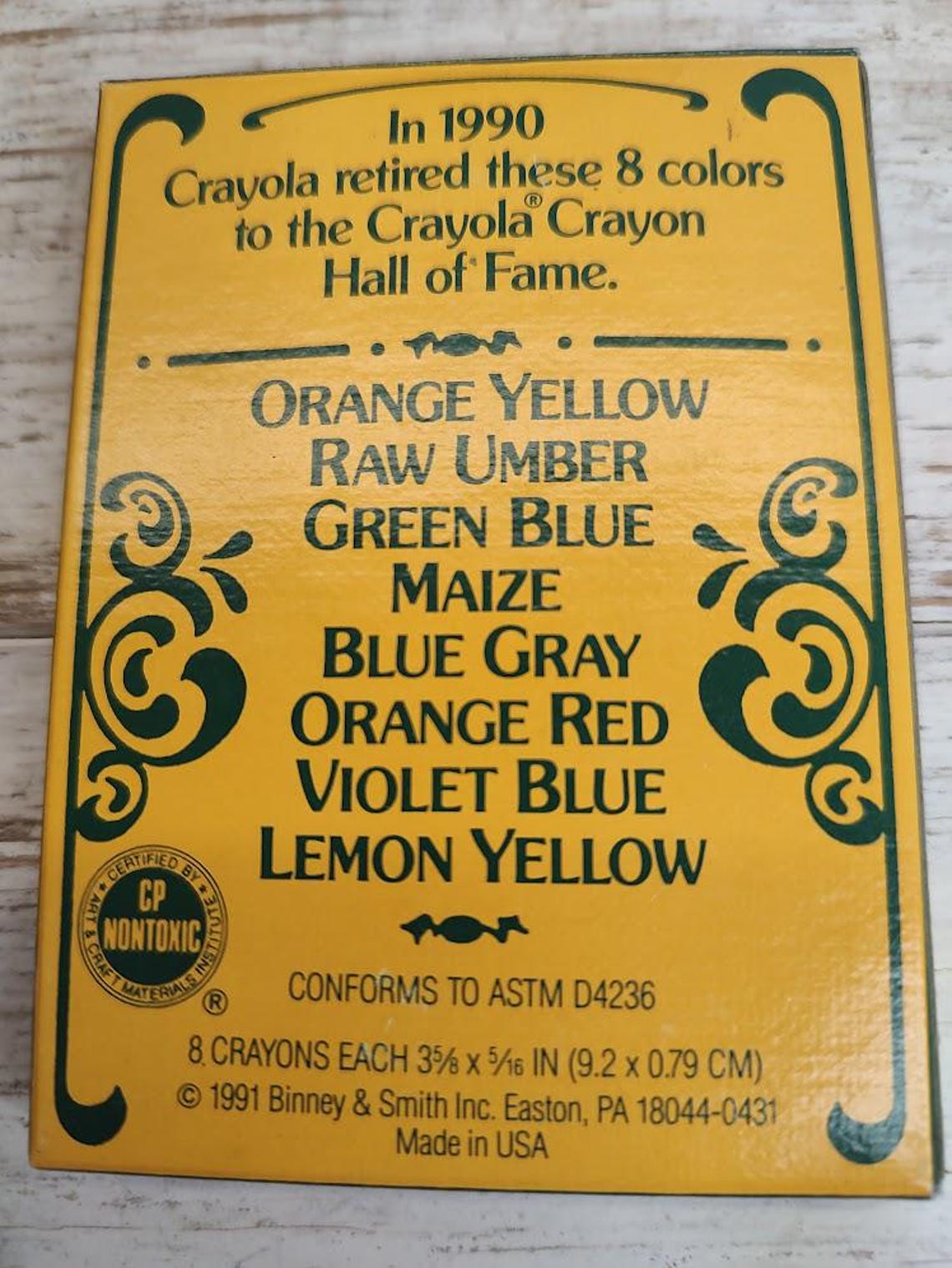 1990 Crayola Crayon Collector’s Colors Tin – Limited Edition ~ Hall of ...