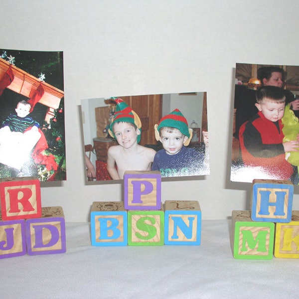 Alphabet Photo Frame - Etsy