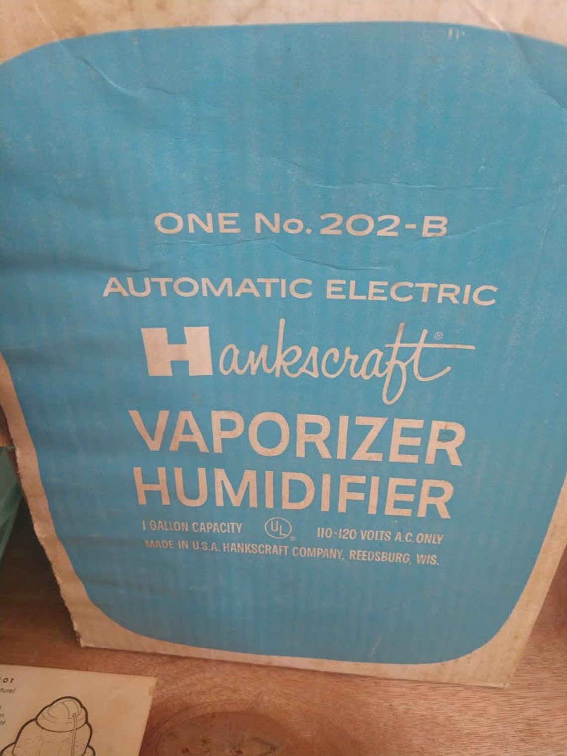 Mid Century Hankscraft Vaporizer Humidifier Glass Jar No 202-B | Etsy