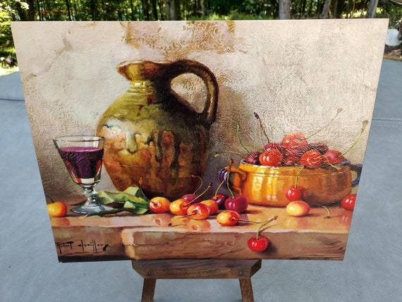 MCM Lithograph by Winde Fine Prints Vintage Litho Textured - Etsy