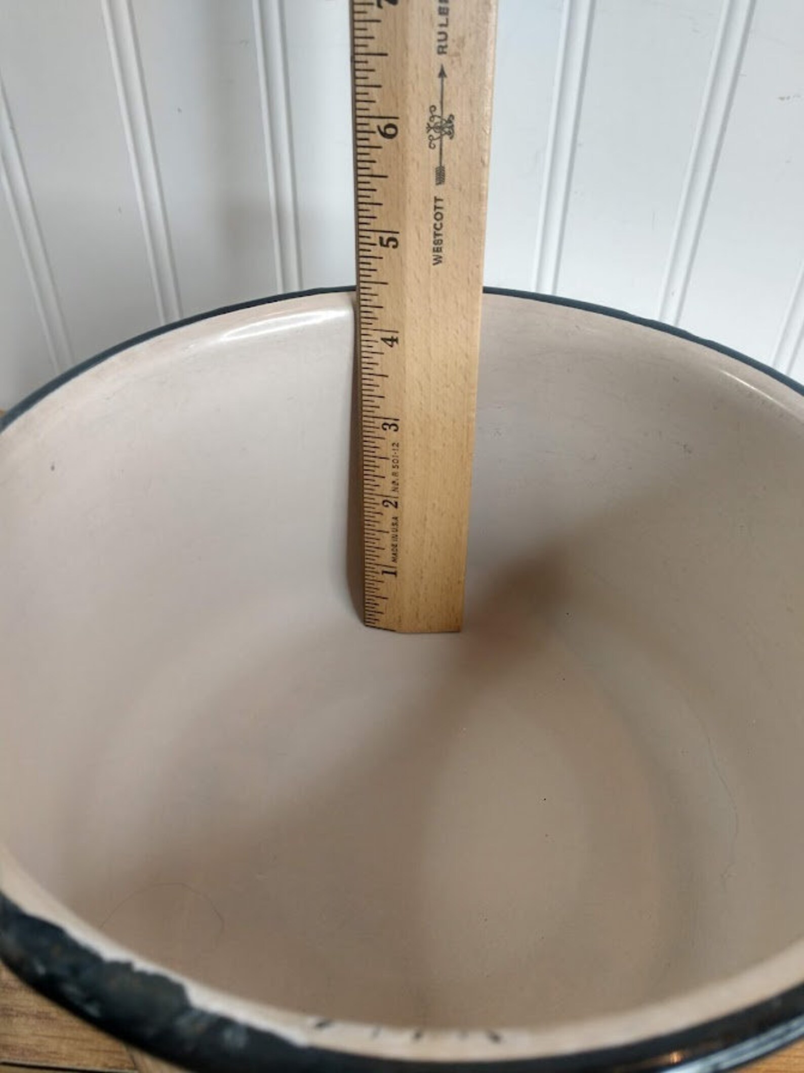 Vintage Tannish Peach Enamelware 2QT Pot Farmhouse Kitchen - Etsy