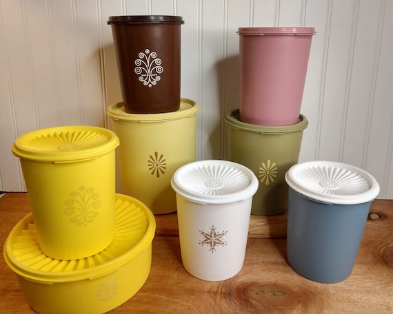 CHOICE of ONE Tupperware Canister kitchen Storage - Etsy