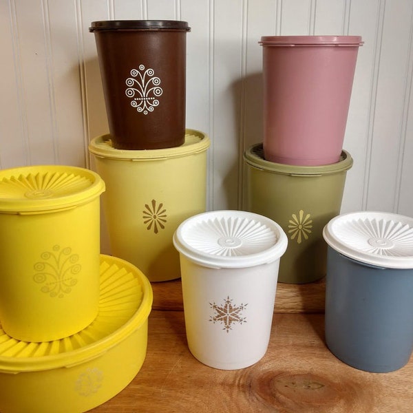 Tupperware Canister - Etsy