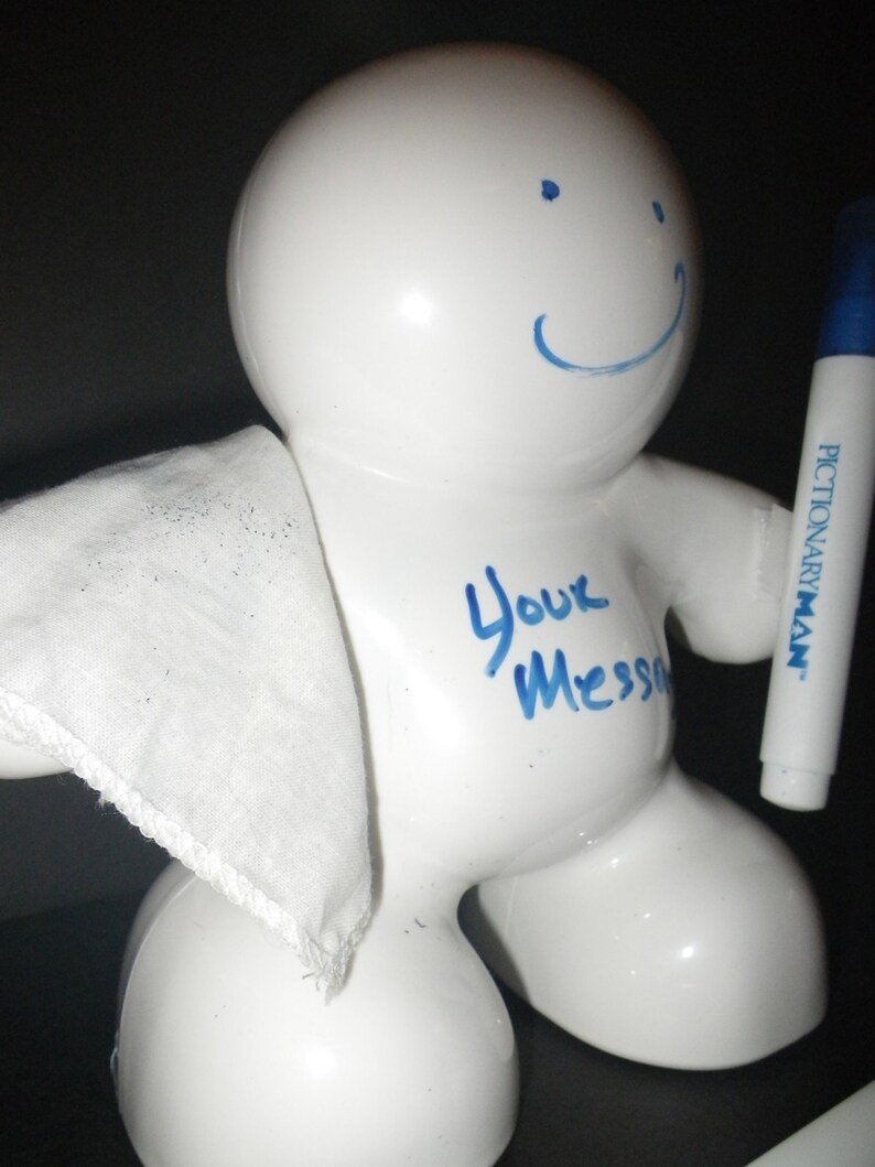 Fun Message Board Pictionary Man Turn MESSAGE MAN - Etsy