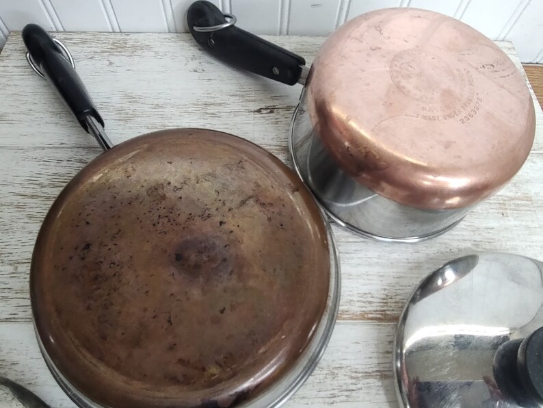 One Two Person Revere Ware Five Piece Set ~ Cooking for One ~ RW#105 - Etsy