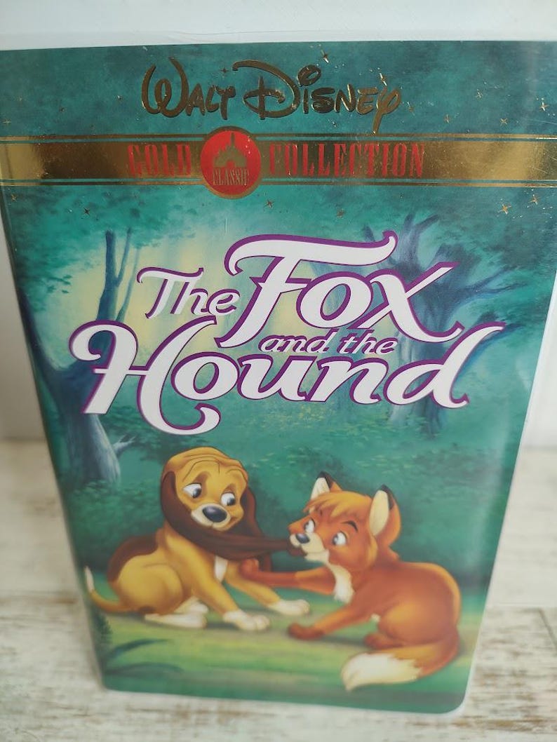 The Fox and the Hound Gold Collection VHS Walt Disney VHS-V9 - Etsy