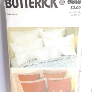 Butterick Pillow Pattern 6816 - Etsy